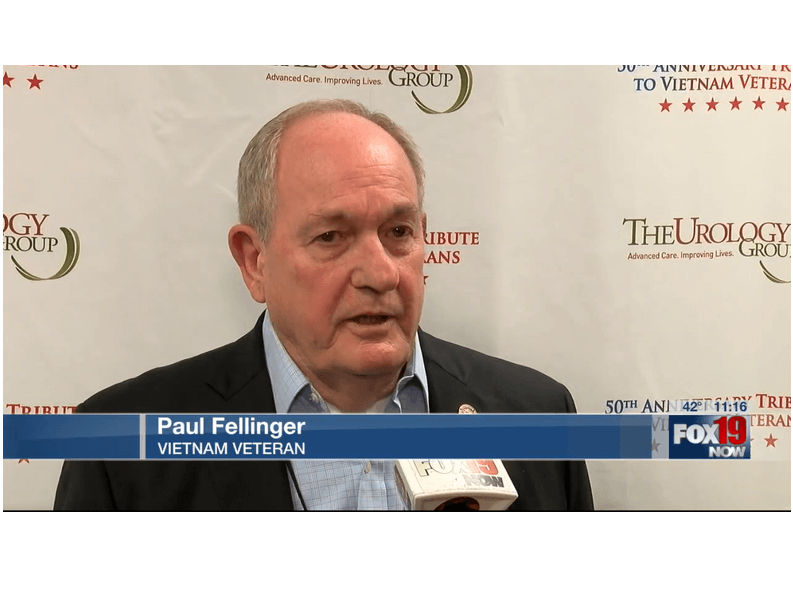 WXIX - Vietnam Veteran Paul Fellinger talks about return from war - The ...